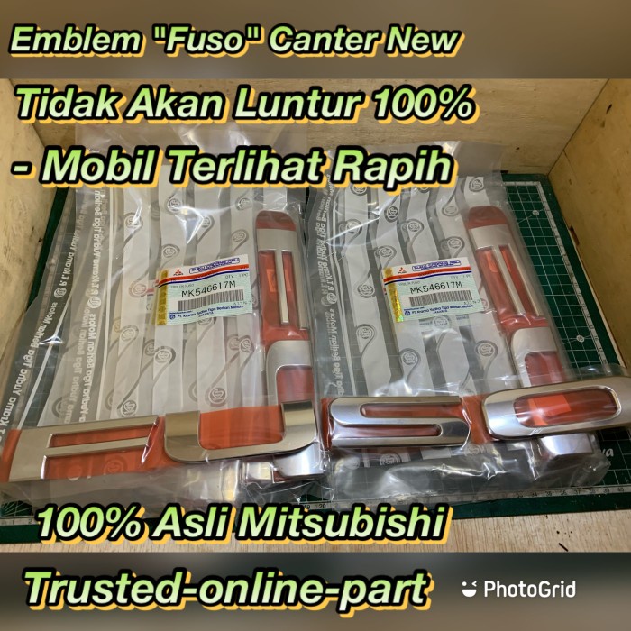 100% Mitsubishi Canter FUSO Emblem | Shopee Philippines