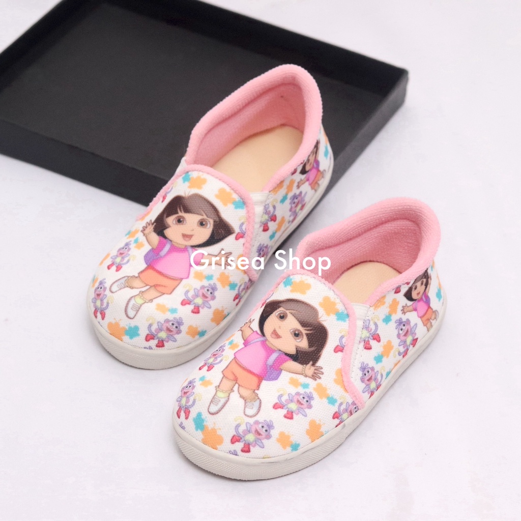 Unisex Cute Children's Shoes Ages 1-5 Years Dora The Explorer KP-0X ...