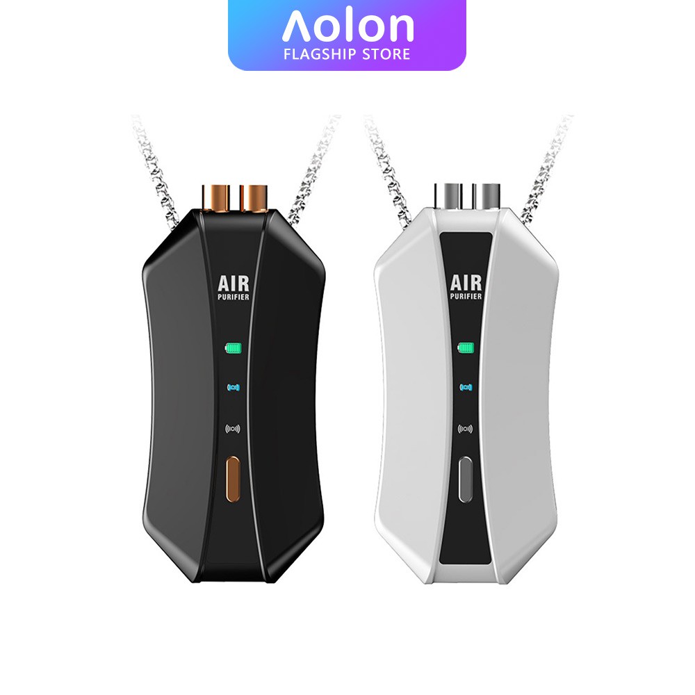 Aolon Air Purifier Necklace ionizer M10 Mini Personal Air Purifiers ...