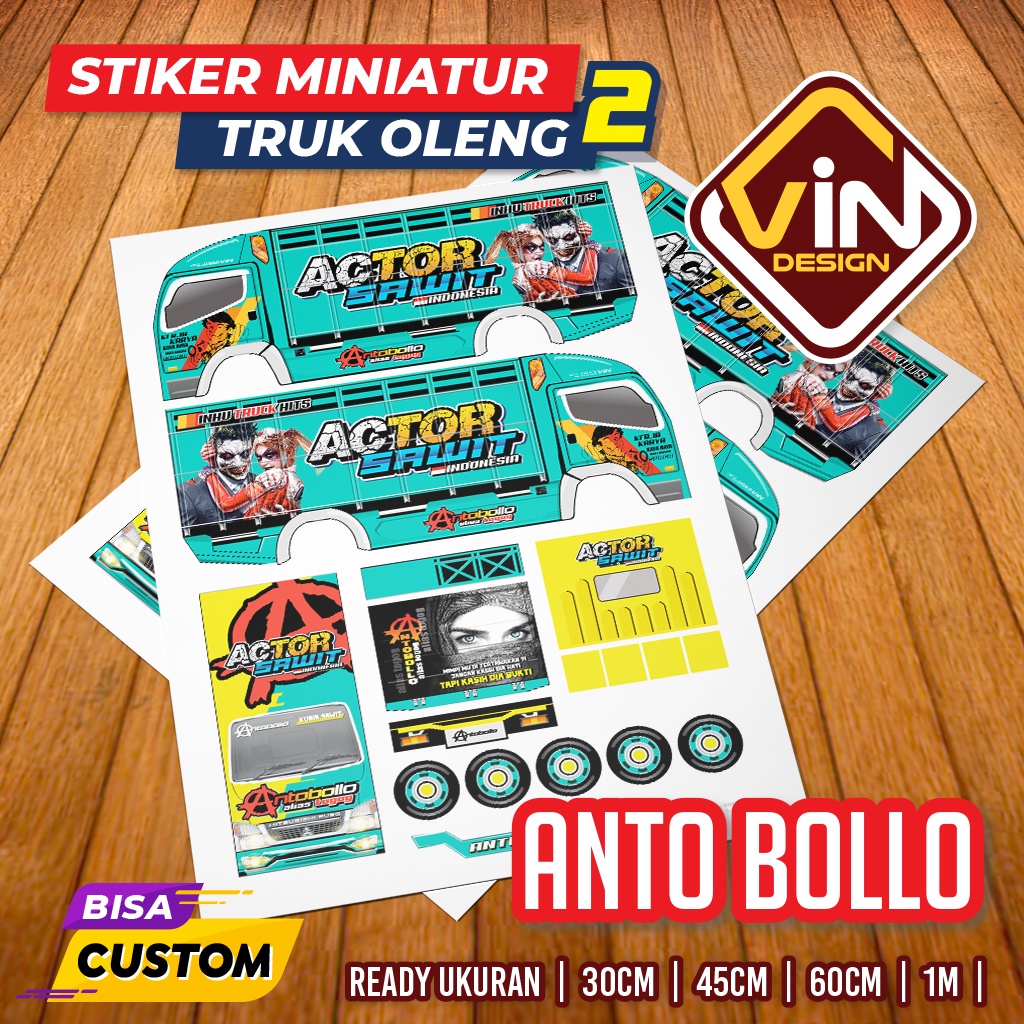 Anto BOLLO (STICKER OF A SOLID TRUCK) | Shopee Philippines