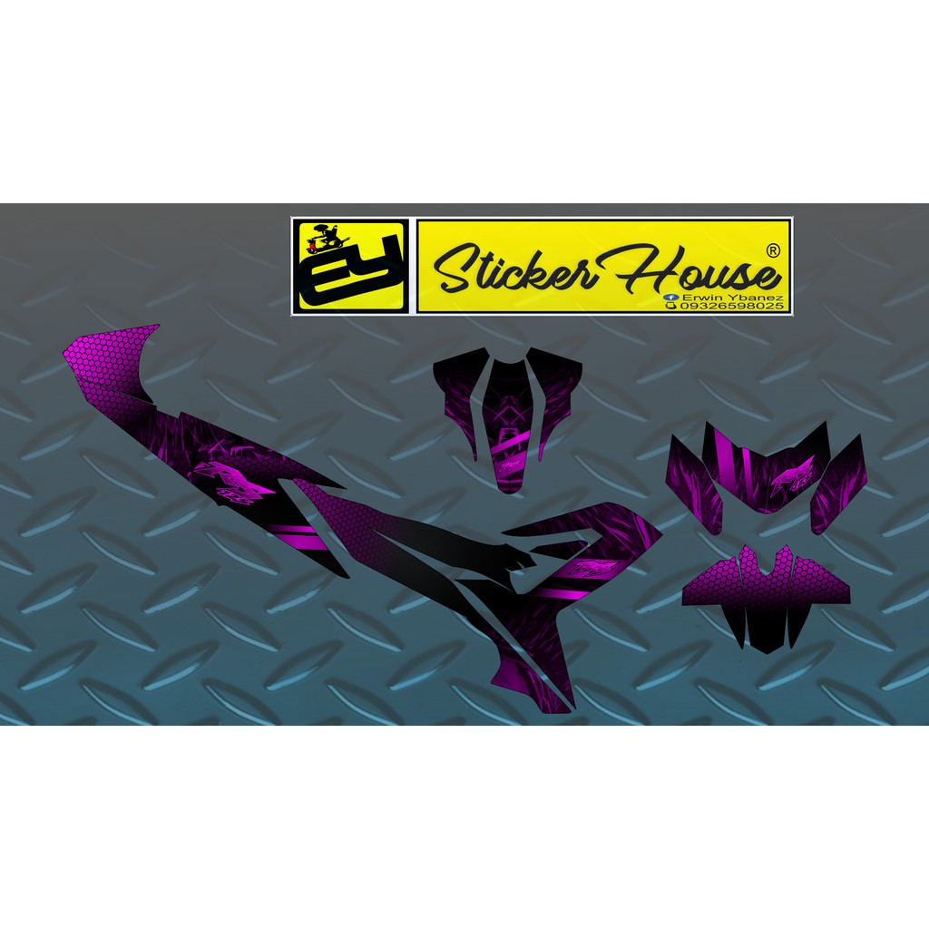 RS 125 fi Decals Laminated | Shopee Philippines