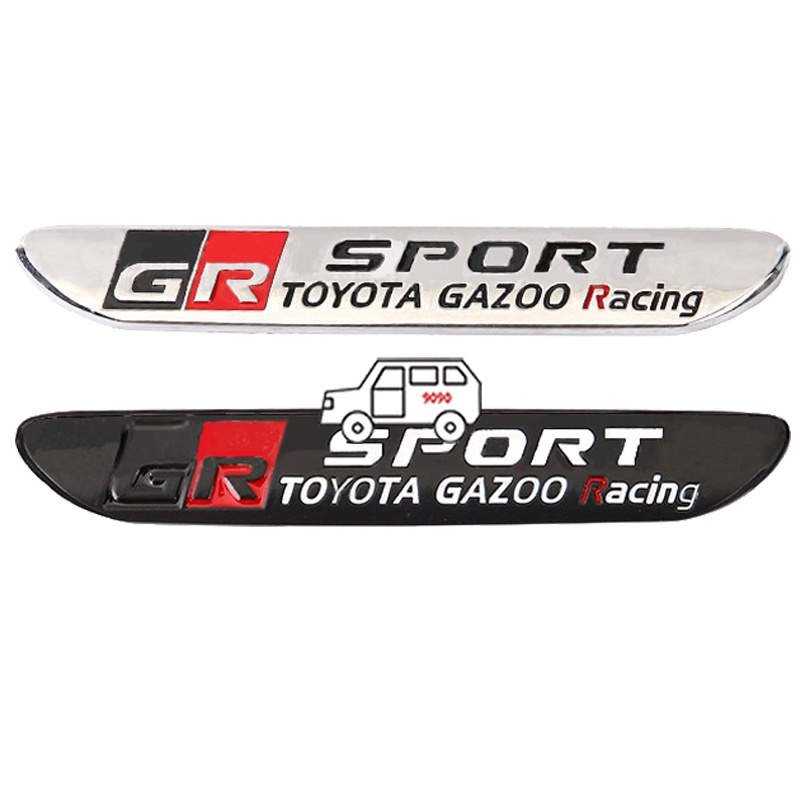 For Toyota GR Sport Car Stickers Auto Emblem Badge Rear Trunk Side ...
