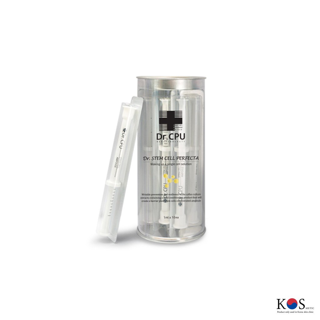 DR. CPU Dr.STEM CELL PERFECTA 10EA (Plant-derived stem cell activator ...