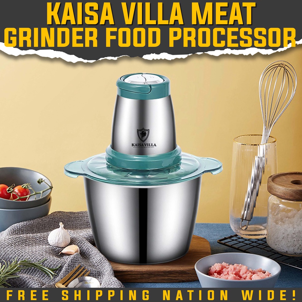 Kaisa Villa Food/Meat processor electric food grinder versatile grinder blender Meat grinder ...