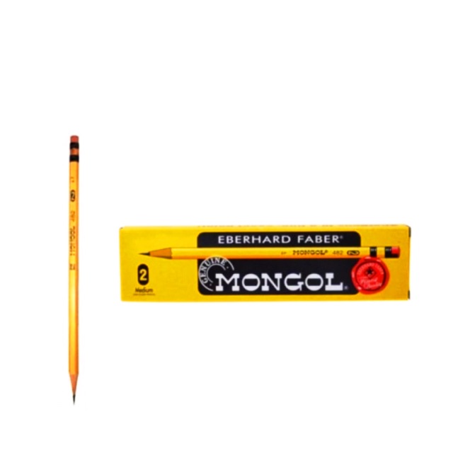 MONGOL #1 #2 #3 Pencil (12 pcs in one box) | Shopee Philippines