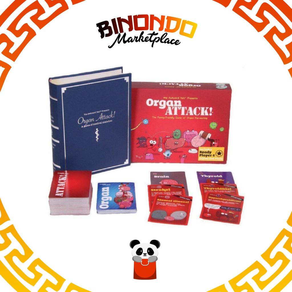 Organ Attack with Expansion Card Game | Shopee Philippines
