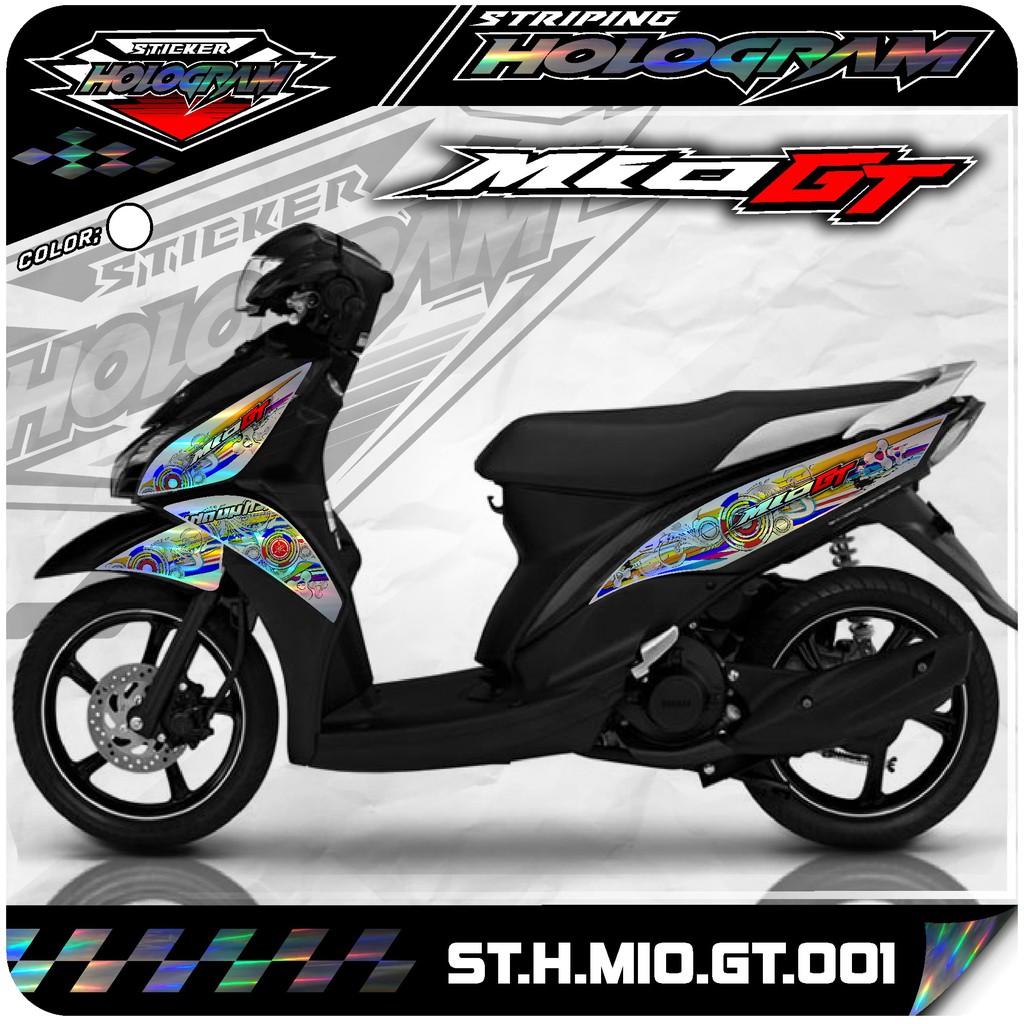 Mio GT JPT 01 UV Transparent Variation Motorcycle Striping | Shopee Philippines