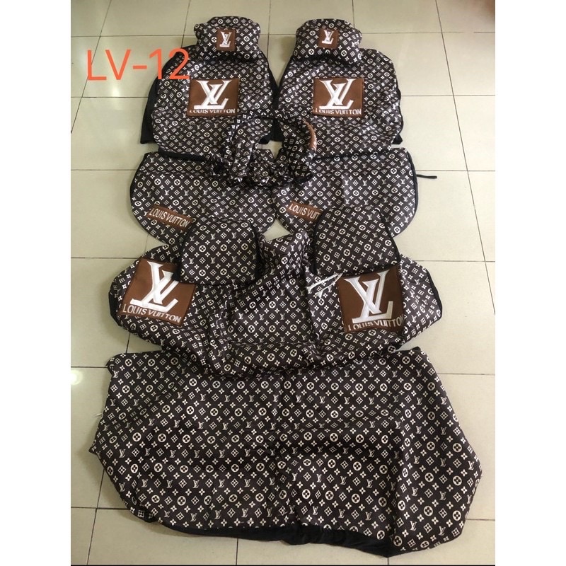 Lv -Gucci- Chanel- car seat cover 8 seater 24’inch 1 | Shopee Philippines