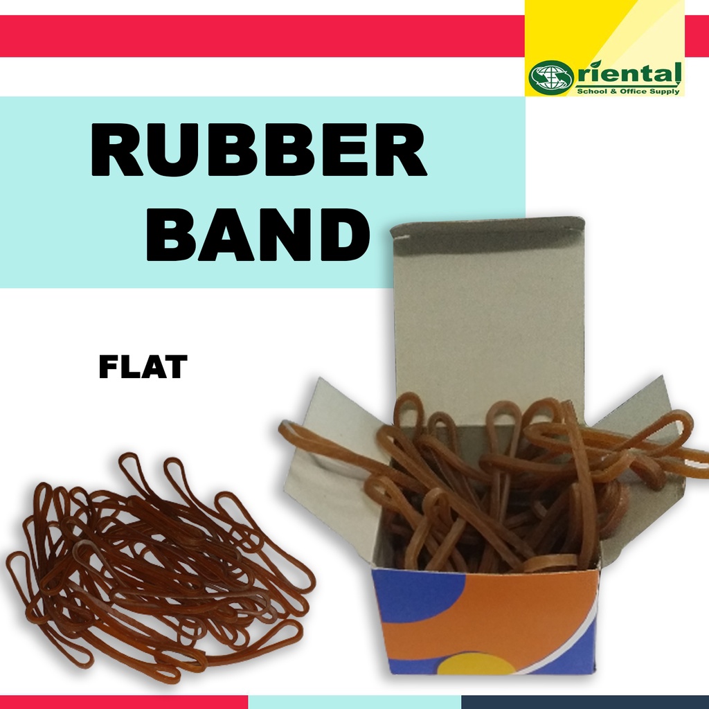 Jolly Ultimate SMALL Flat Rubber Band - Rubber Bands 50 gram - Sold per ...