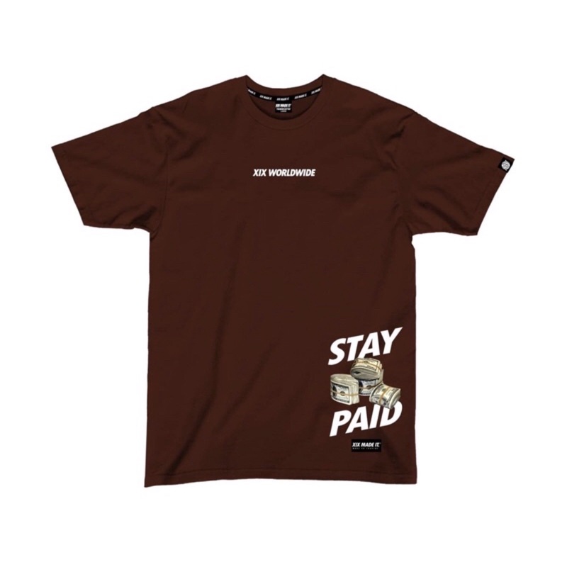 XIX CLOTHING - STAY PAID / LOW LIFE | Shopee Philippines