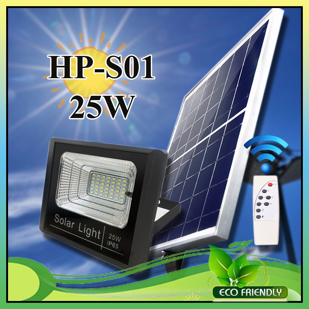 Solar Light Led Outdoor Flood Light Street Lamp 25W IP65 Waterproof ...
