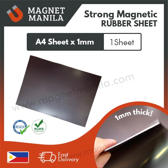 Magnet Manila Rubber Magnetic Sheets A4 Without Adhesive | Shopee ...
