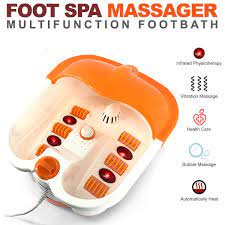 Footbath Massager Electric Foot Spa Basin Foot Care Machine Foot ...