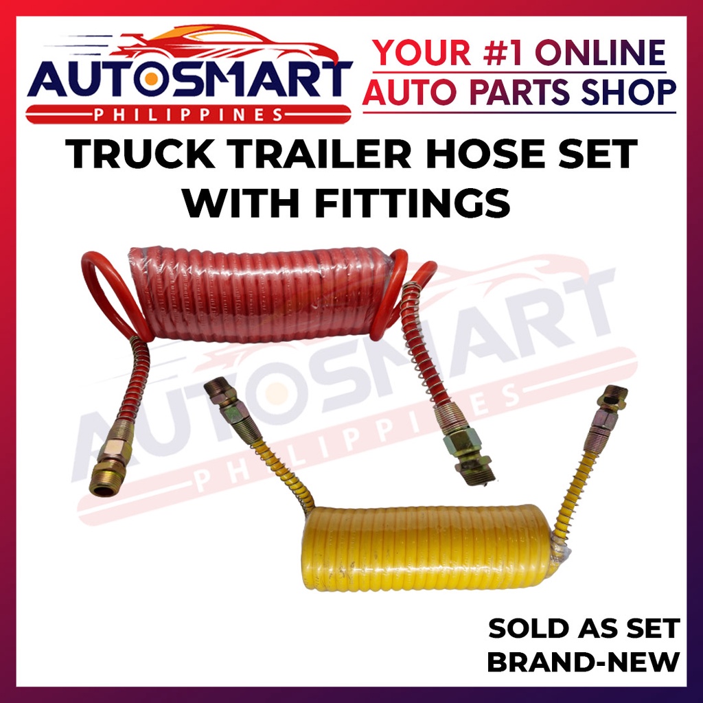Truck Trailer Hose with Fittings Set | Shopee Philippines