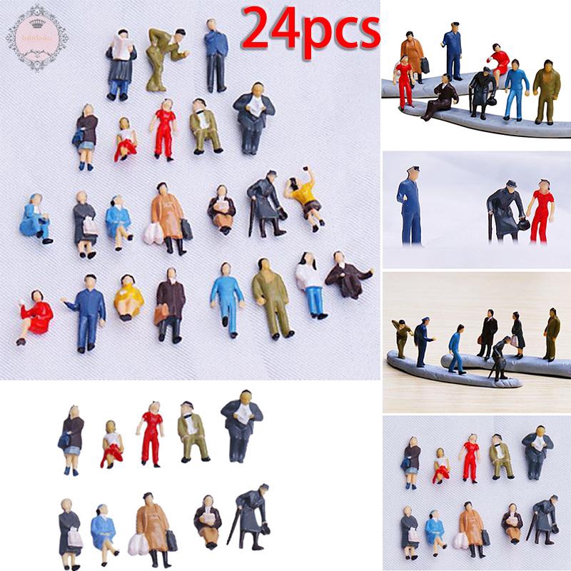 Model People Figures 1:87 Scale Landscape Placement Miniature ...