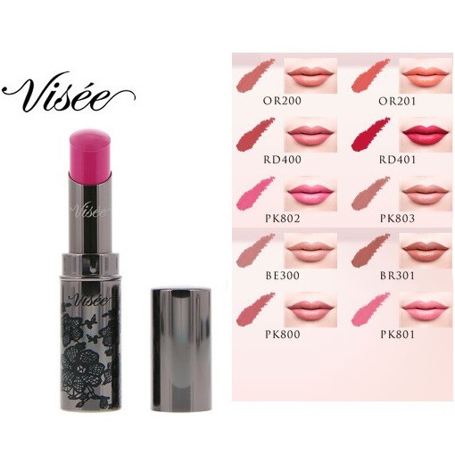 Kose VISEE Color Polish Lipstick 5g - Japan | Shopee Philippines