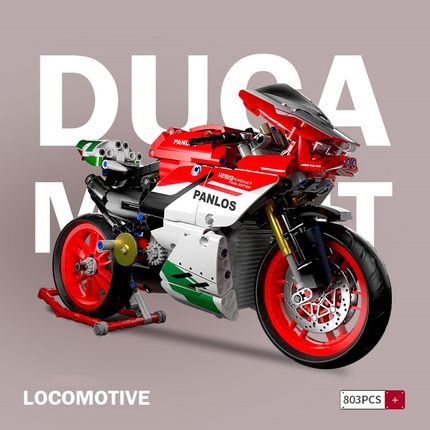 Moc Technic Collection Ducati Motorcycle Model, Building Blocks sets ...