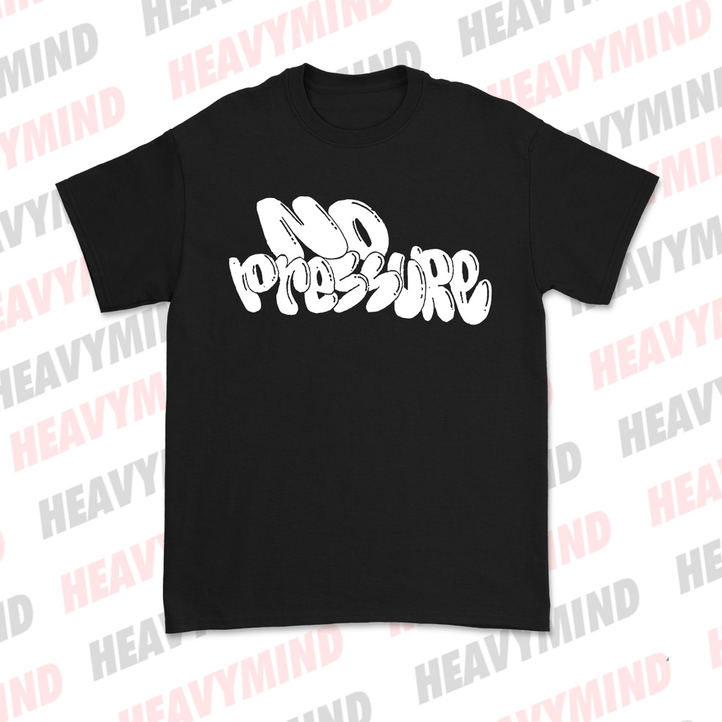 No Pressure Band T-shirt Free sticker | Shopee Philippines