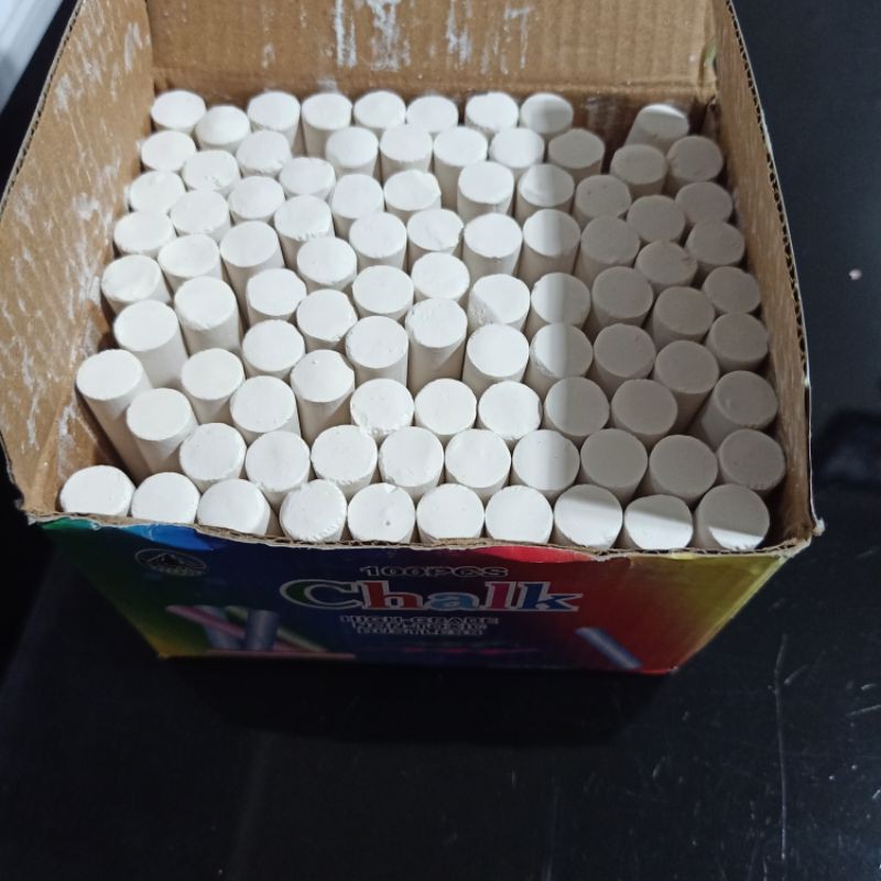 White Chalk sold per 8pcs | Shopee Philippines
