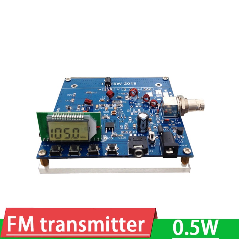 FM transmitter Digital LCD display FM stereo transmitter DSP PLL CD MP3 ...