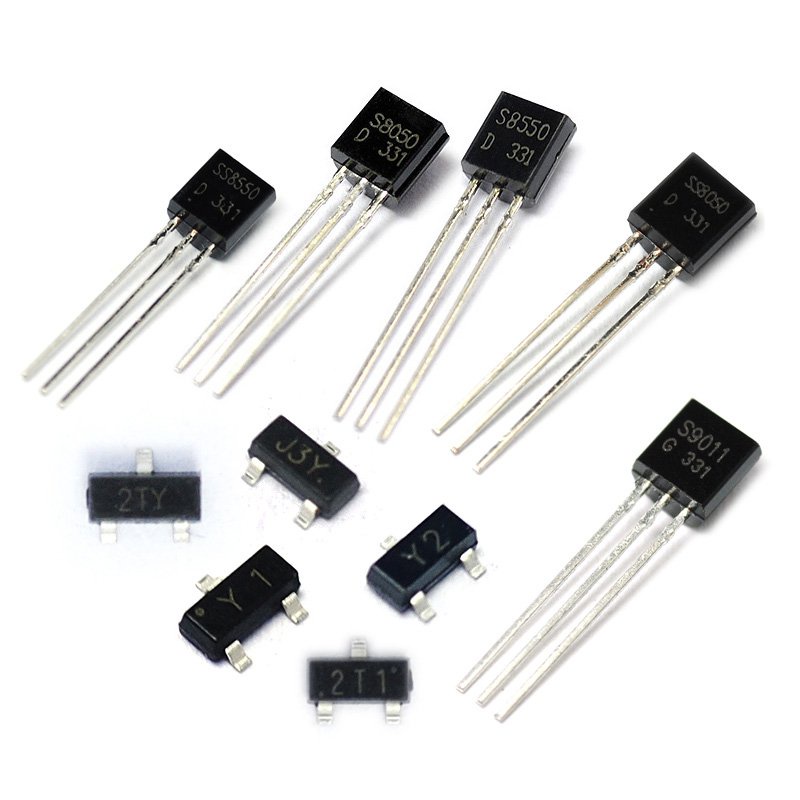Triode S8550 SS8050 9013 9014 2N3904 Patch In-Line Power Transistor PNP ...