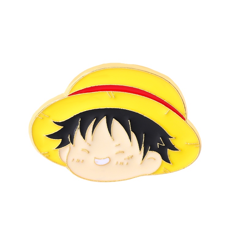 Anime Jujutsu Kaisen One Piece Lapel Brooches Pins Jewelry Luffy Zoro ...