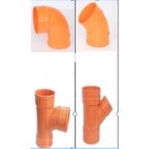 TLX PVC Orange Fittings | 2” 3” 4” | Sanitary Plumbing Fittings | Elbow ...
