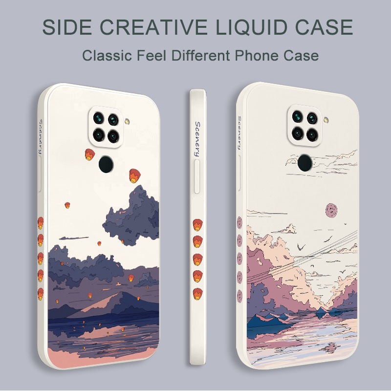 Phone Case For Xiaomi Redmi Note 9 8 7 Pro Max 9Pro 9S 9T Anime Scenery ...