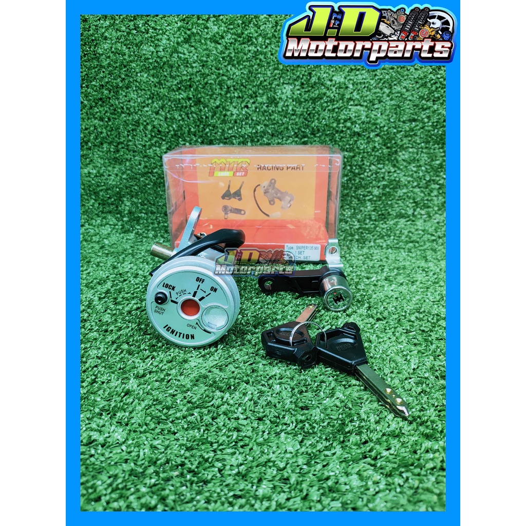 MTR IGNITION SWITCH ANTI THEFT KEY SET FOR YAMAHA SNIPER 135 MX ...
