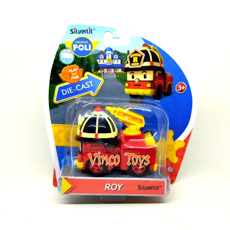 Diecast Robocar Poli Original Silverlit Musty Mini Benny Rody School B ...