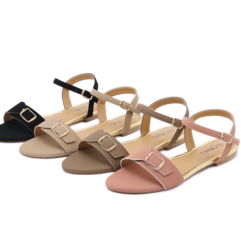 Summer fashion flat sandals for women AY-1022 | Shopee Philippines