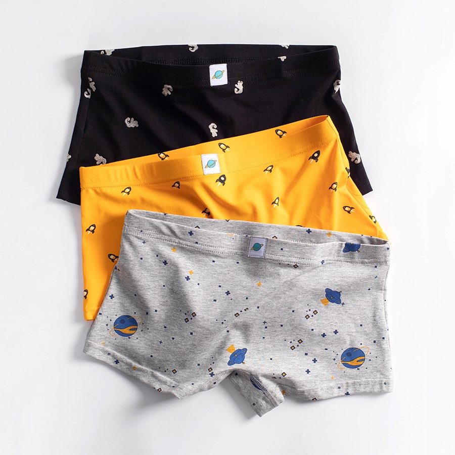 Spring Cartoon Printed Boxer Briefs Women les Handsome t Unisex Style ...