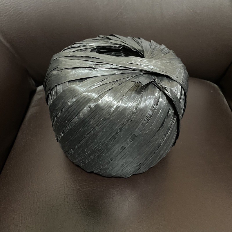 Hard Plastic Straw Twine Tali Rope Grey Black 800g | Shopee Philippines