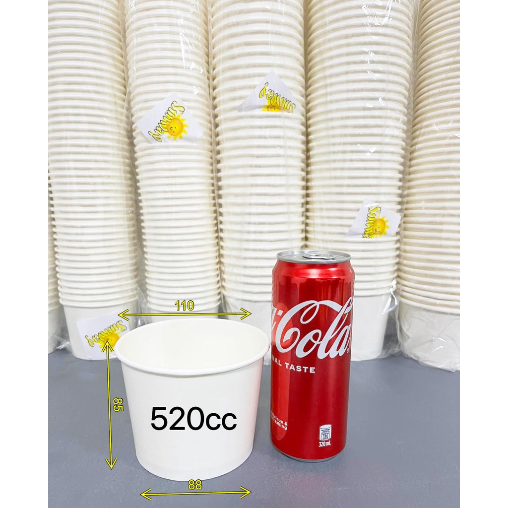 50pcs paper bowl Environmentally friendly food grade/Disposable ...