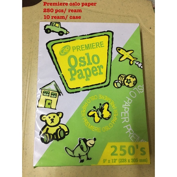 Premiere Oslo Paper (250 pcs) | Shopee Philippines