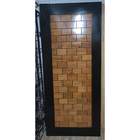 PANEL DOOR GOOD WOOD 90cm x 210cm or 900mm x 2100mm | Shopee Philippines