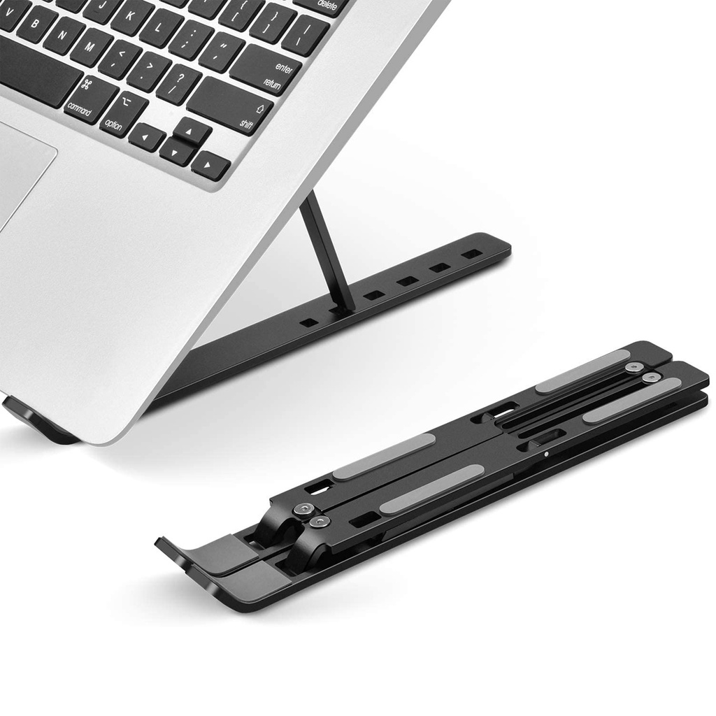Portable Laptop Stand, Aluminum Alloy Adjustable Laptop | Shopee ...