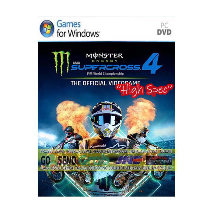 Monster ENERGY SUPERCROSS THE OFFICIAL VIDEOGAME 4 | Pc GAME | Pc GAME ...