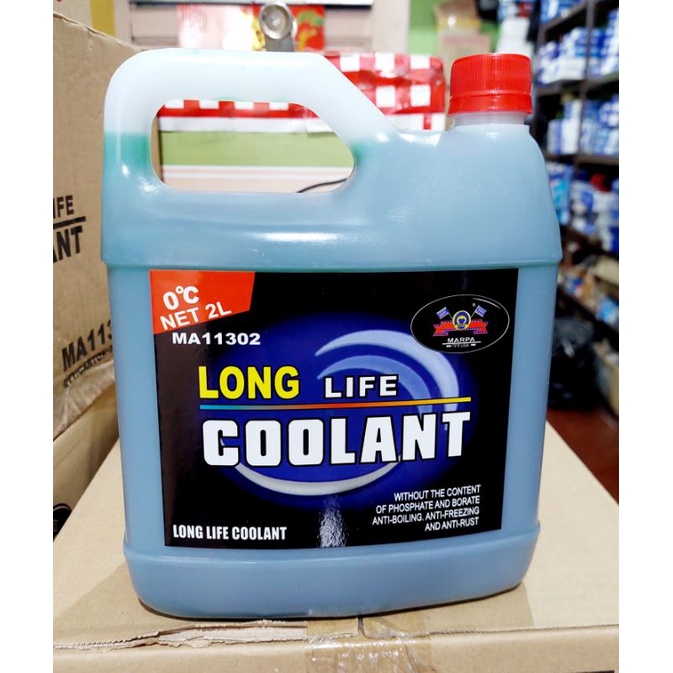 LONG LIFE RADIATOR COOLANT GREEN 2LITERS MARPA BRAND[12pcs/2100 ...