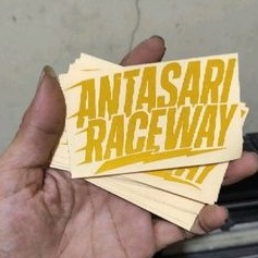 Antasari raceway Sticker matic racing Motorcycle Sticker | Shopee ...