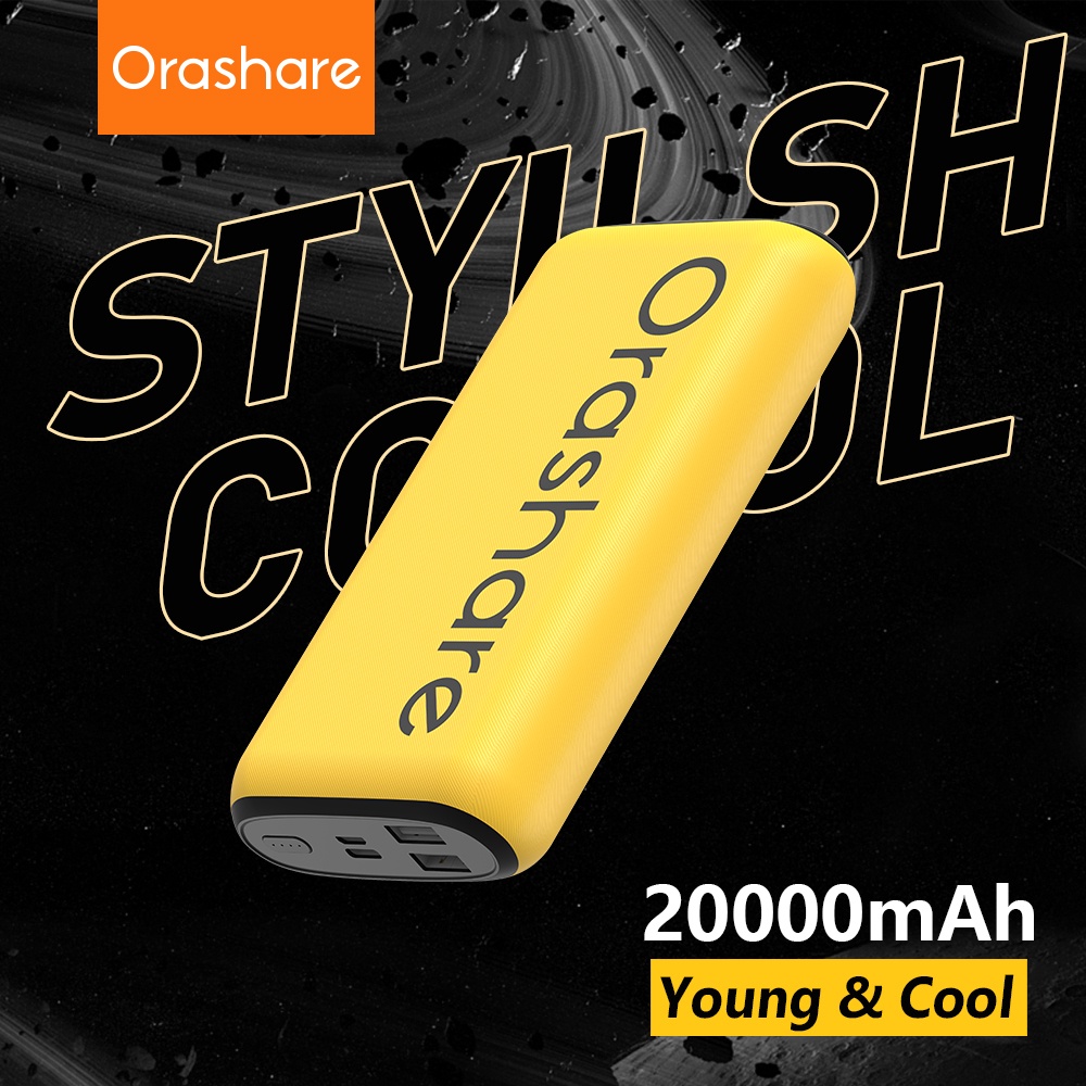 Orashare Powerbank Slim 2.1A Fast Charging Portable 10000-20000mAh ...