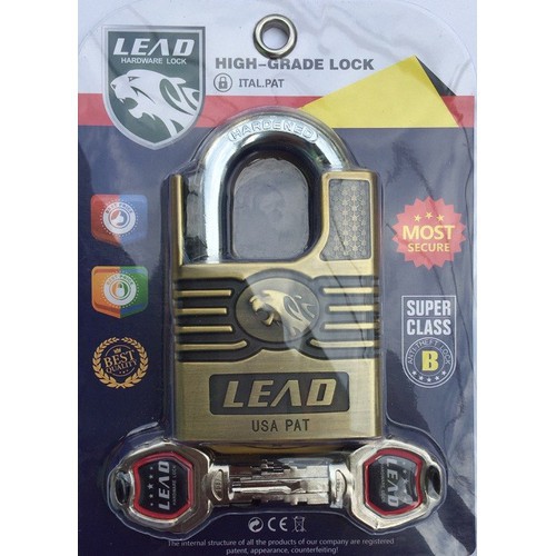 LEAD 6-Segment 4-Key Anti-Cut Door Lock (Genuine) | Shopee Philippines