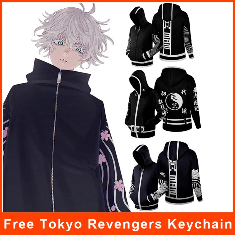 Tokyo Revengers Senju Kawaragi Cosplay Hoodie 3D Printed Hooded Men ...