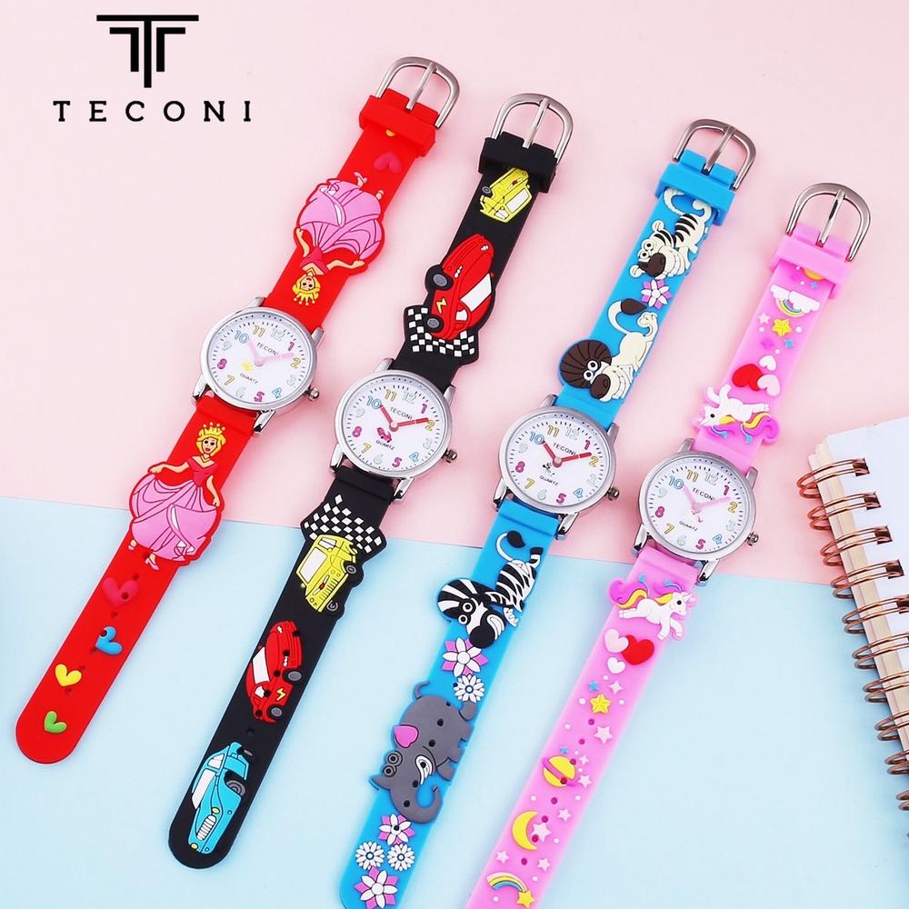 Teconi 3D Cartoon Quartz Kids Watches A003 - Water Resistant Free Box ...