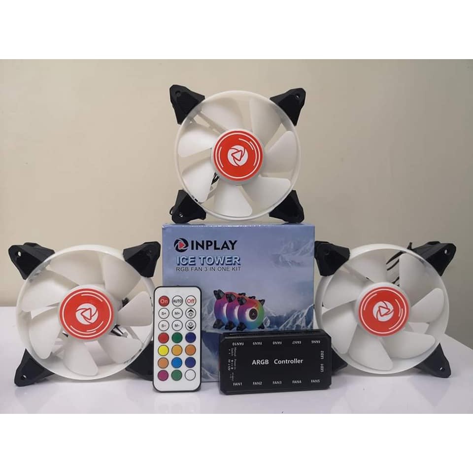 INPLAY ICE TOWER V2 3 In 1 Fan Kit ARGB | Shopee Philippines