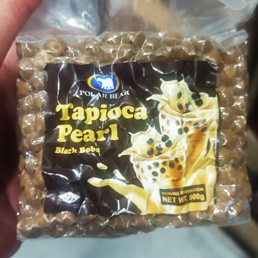 Polar Bear Tapioca Pearl Black Boba 500g | Shopee Philippines