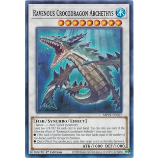 Ravenous Crocodragon Archethys - MP21-EN067 - Common 1st Edition ...