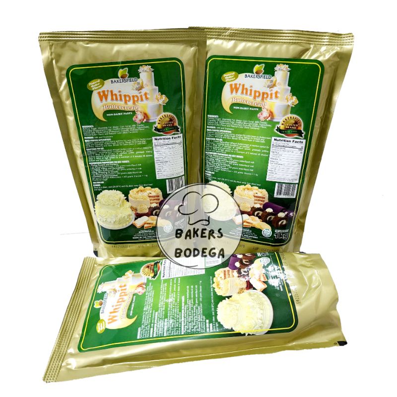 Whippit Buttercream Butter Non Dairy Whipping Cream 1KG | Shopee ...