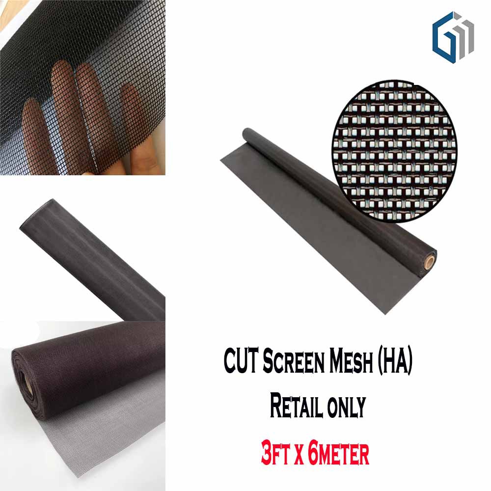 CUT Screen Mesh(Analok)3ft x 6meter | Shopee Philippines