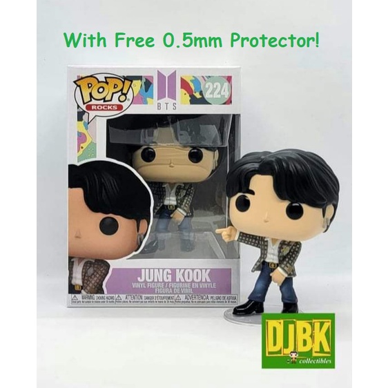 Funko Pop BTS Dynamite - Jung Kook 224 w/ Free 0.5mm Protector! | Shopee Philippines